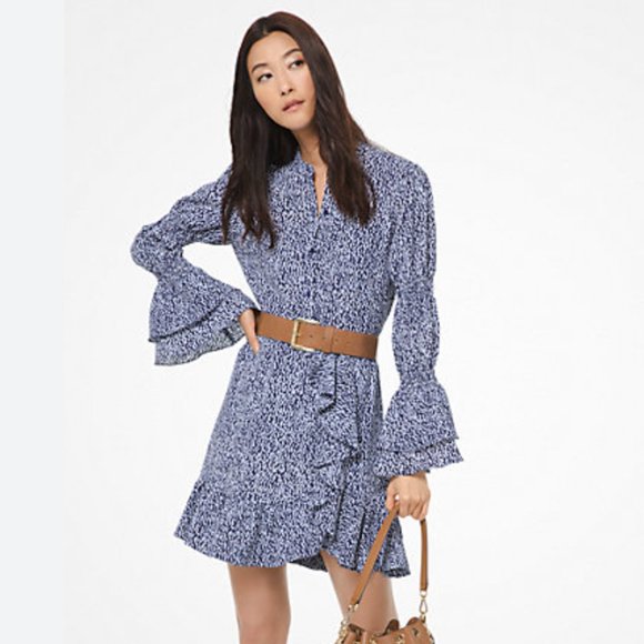 Michael Kors | Dresses | Michael Kors Small Bell Cuff Blouse Small ...